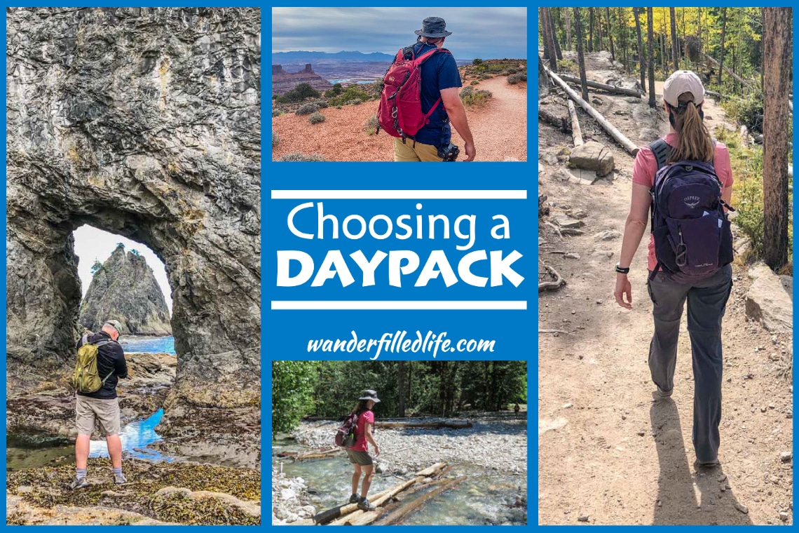 Choosing a Daypack for Travel and Hiking - Our Wander-Filled Life